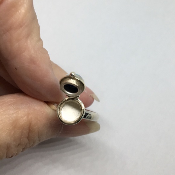 Jewelry | Poison Blue Fire Opal Ring Sterling Silver | Poshmark